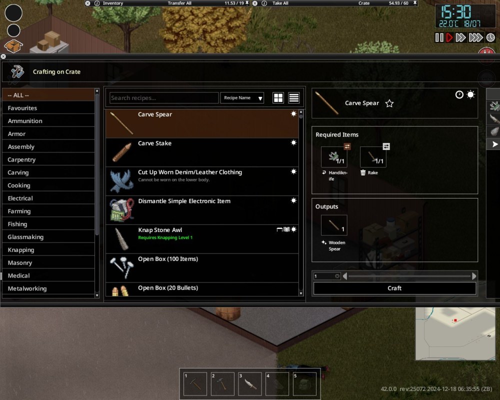 [42.0.0] [rev:25072] some parts of the crafting UI are cut off on non ...