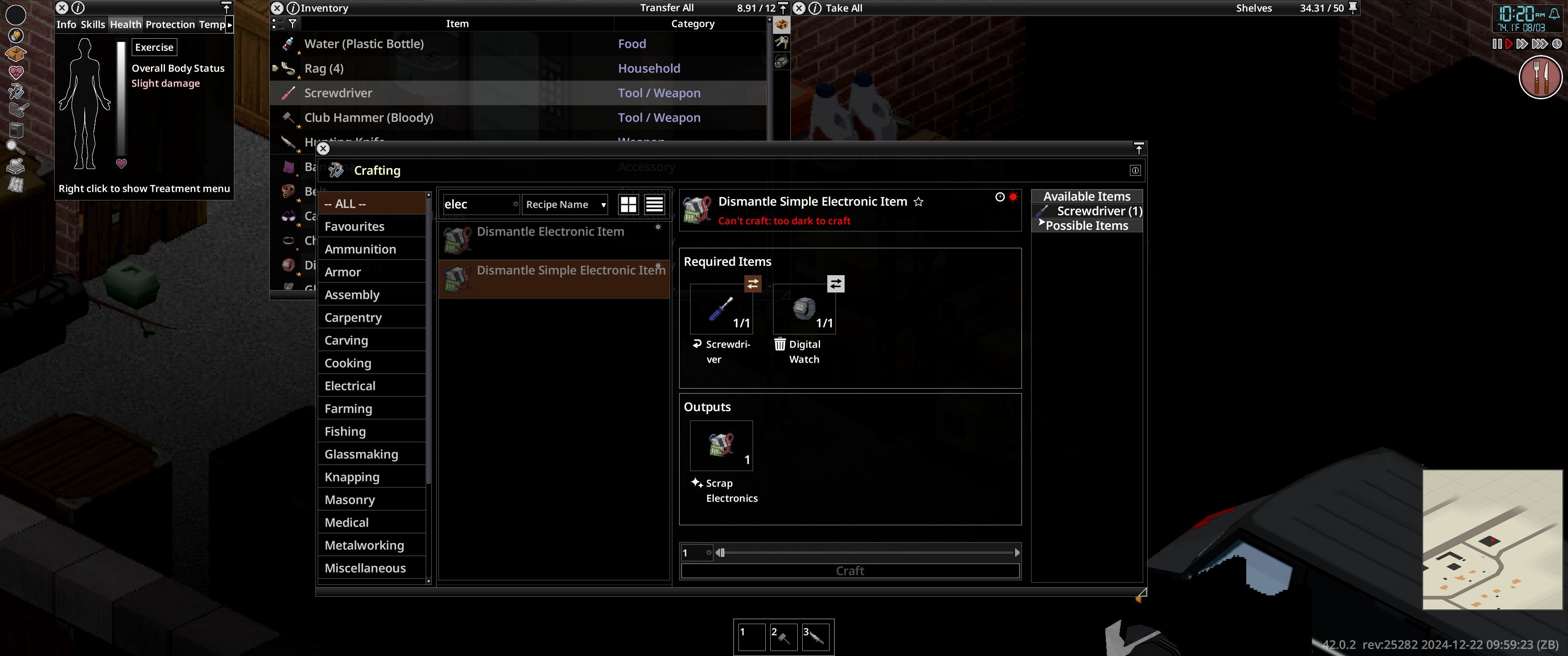 Favorite items not working in recipes and dropping - Bug Reports - The ...