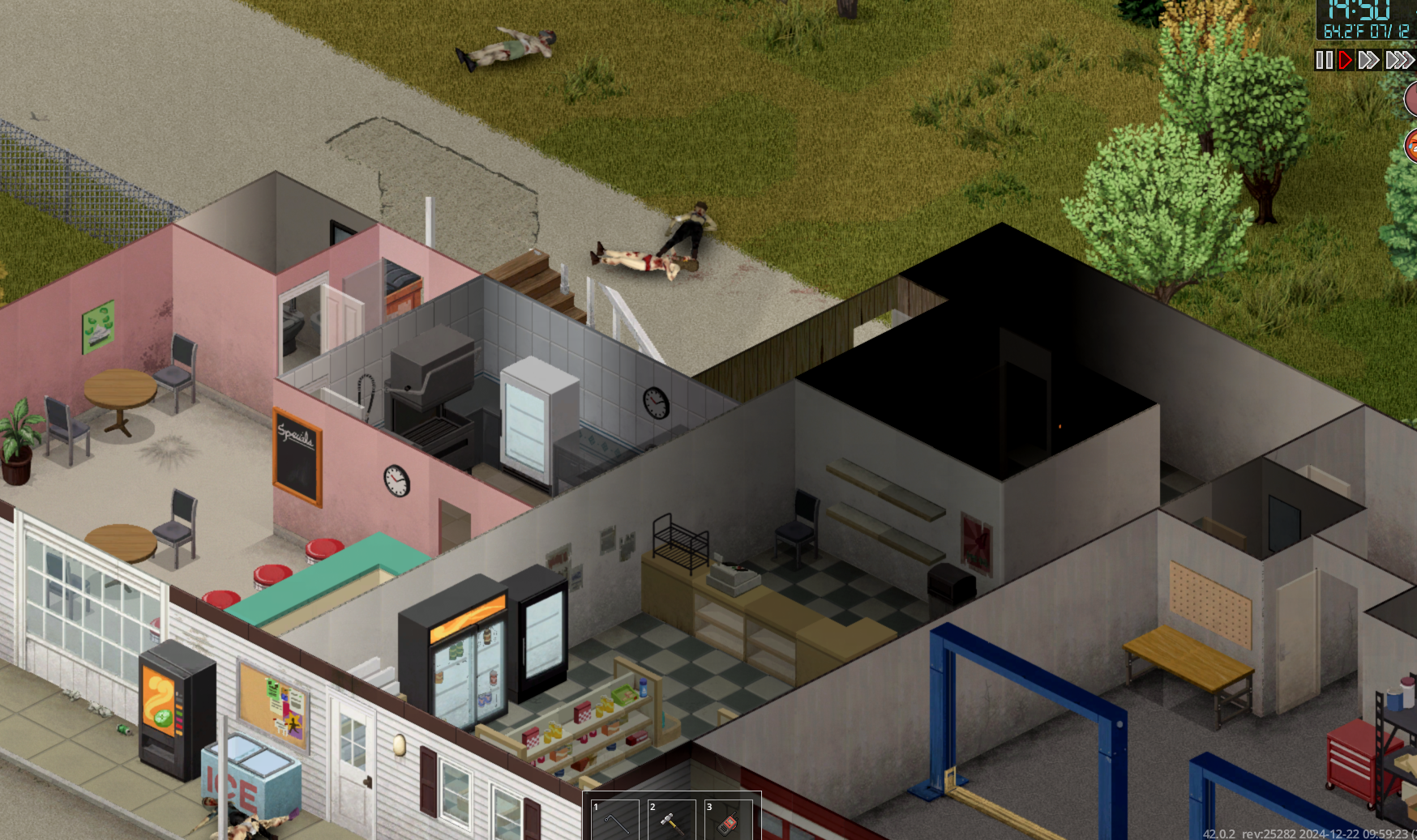 Echo Ridge Gas Station visual bug - Bug Reports - The Indie Stone Forums