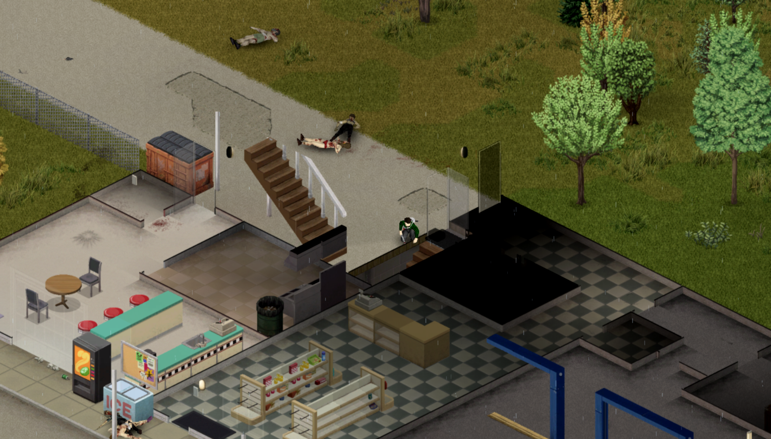 Echo Ridge Gas Station visual bug - Bug Reports - The Indie Stone Forums