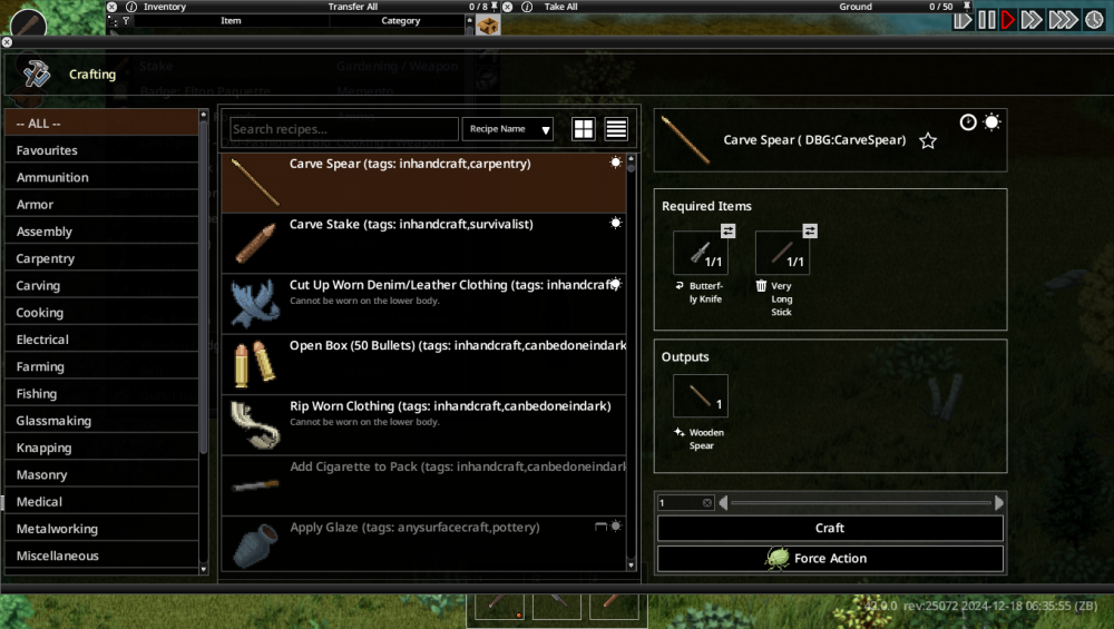[42.0.0] [rev:25057] Crafting UI too wide to see on low resolution ...