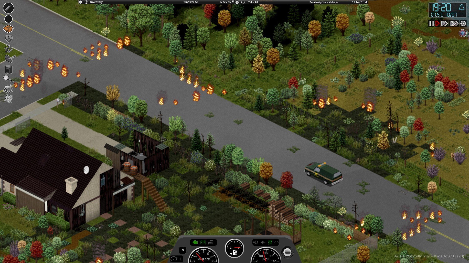 Fire burns for ~1.5 month - Bug Reports - The Indie Stone Forums