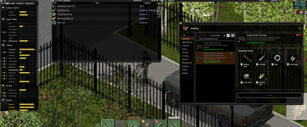 (B42) Can't Properly Use the Build Menu. - Bug Reports - The Indie ...