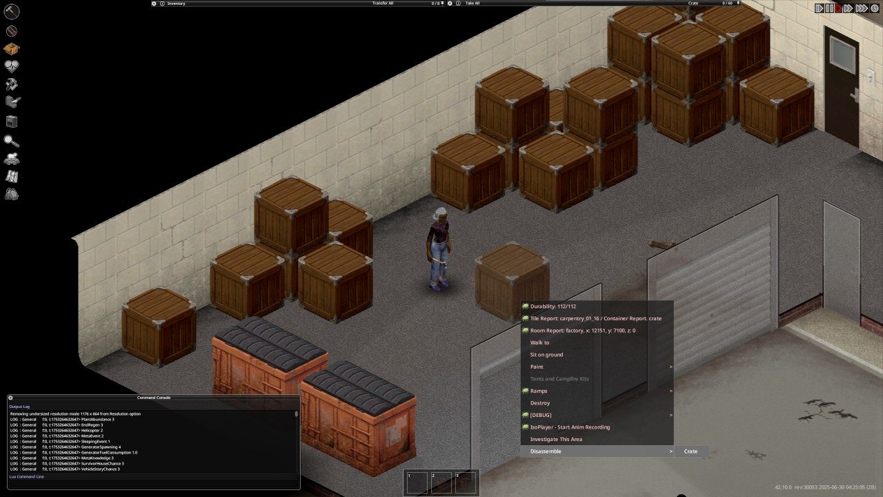 [42.10.0] [rev:30053] Dismantle option disappears on failed dismantle ...