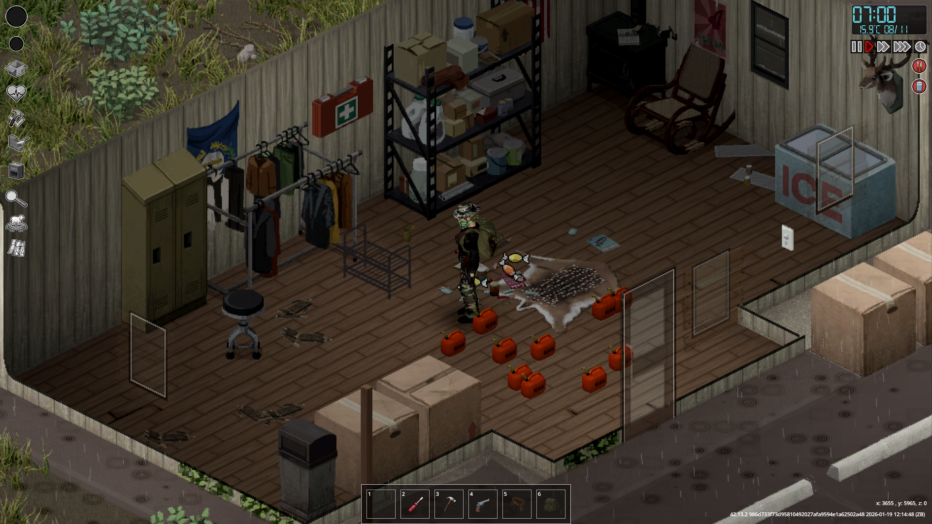 [42.13.2] Ghost object (metal crate) - Bug Reports - The Indie Stone Forums
