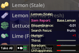 [42.14.1] Negative encumbrance / Food causing hunger - Bug Reports ...